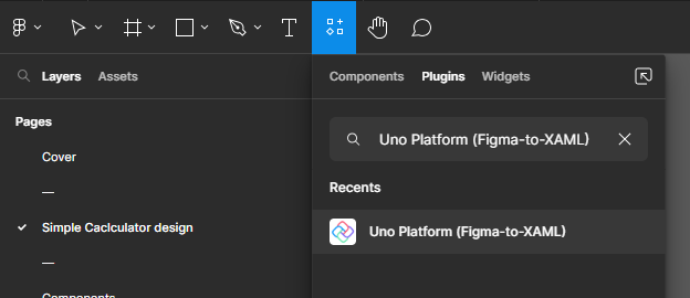 Importing UI from Figma